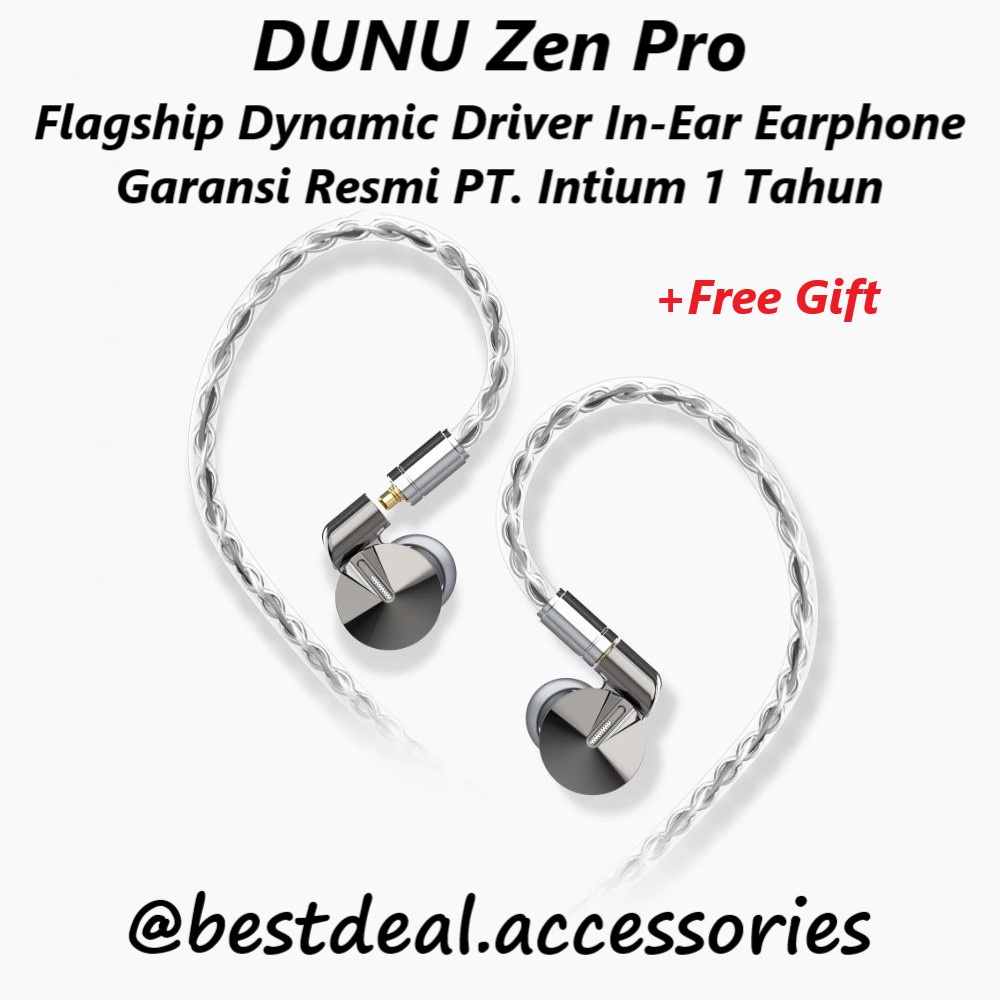 Jual DUNU Zen Pro Flagship Dynamic Driver In-Ear Earphone | Shopee ...