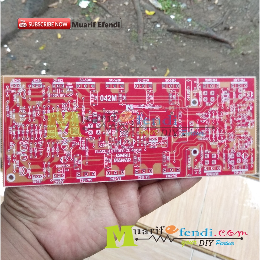 Jual PCB Power Amplifier APEX Class H H900 MONO 2U 20cm MID HIGH LINE ARRAY 042M JAMBU MAWAR ...