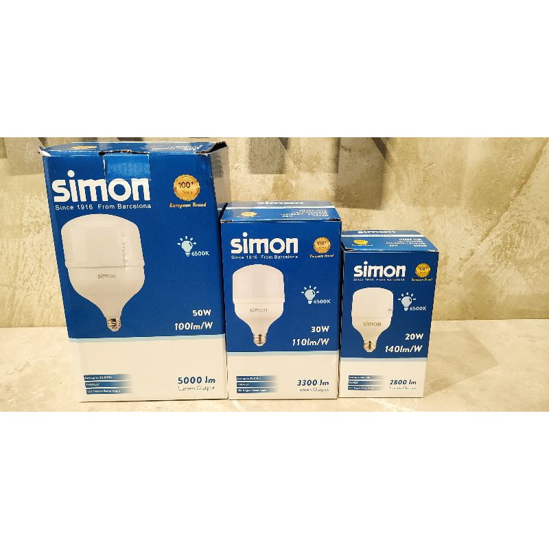 Jual SIMON LED BULB CAPSULE 20W 30W 40W 50W 65W | Shopee Indonesia