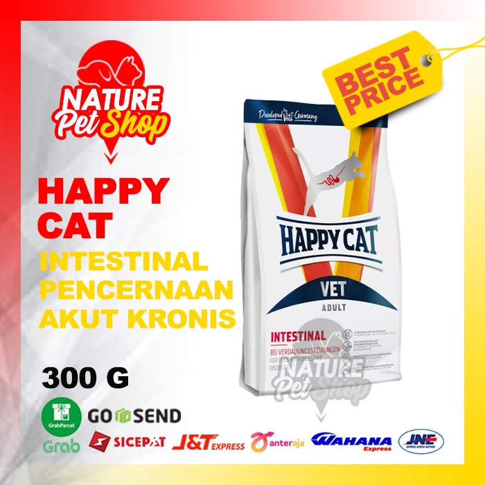Jual HAPPY CAT VET INTESTINAL 300G GASTRO | Shopee Indonesia