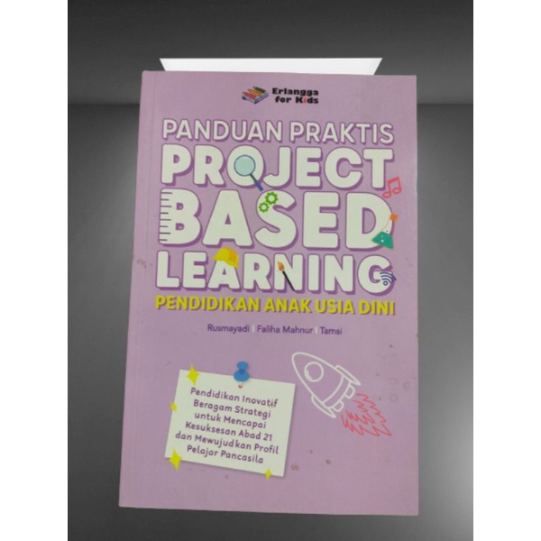 Jual ORI buku panduan praktis PROJECT BASED LEARNING pendidikan anak usia dini penerbit Erlangga ...