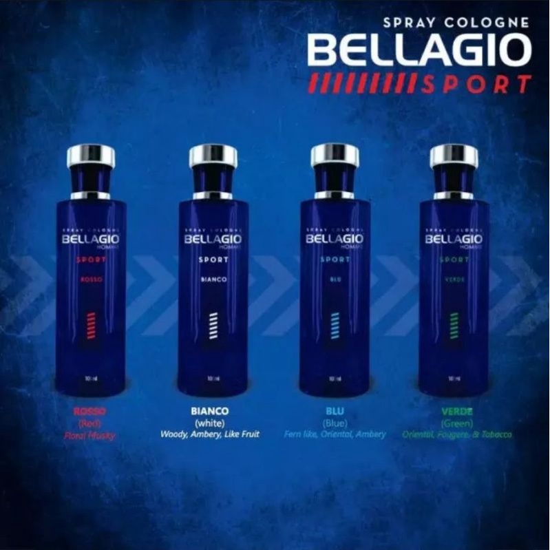 Jual BELLAGIO SPORT HOMME PARFUM SPRAY COLOGNE 100ML/PARFUM BELLAGIO ...