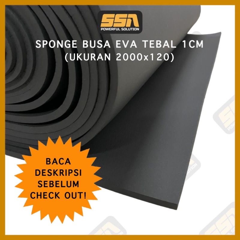 Jual Sponge Busa Eva/Busa Ati 1 Roll (Tebal 1cm, P 20m, L 120cm ...