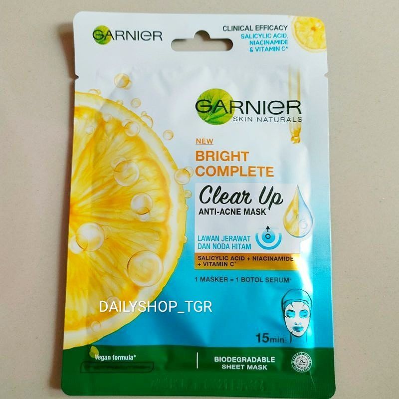 Jual [Exp 06/2026] Garnier Bright Complete Clear Up Anti Acne Serum ...