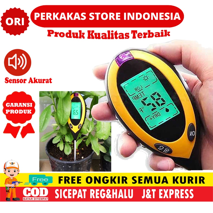 Jual Pengukur PH Tanah Soil Akurat Digital Sensor Akurat Garansi Toko ...