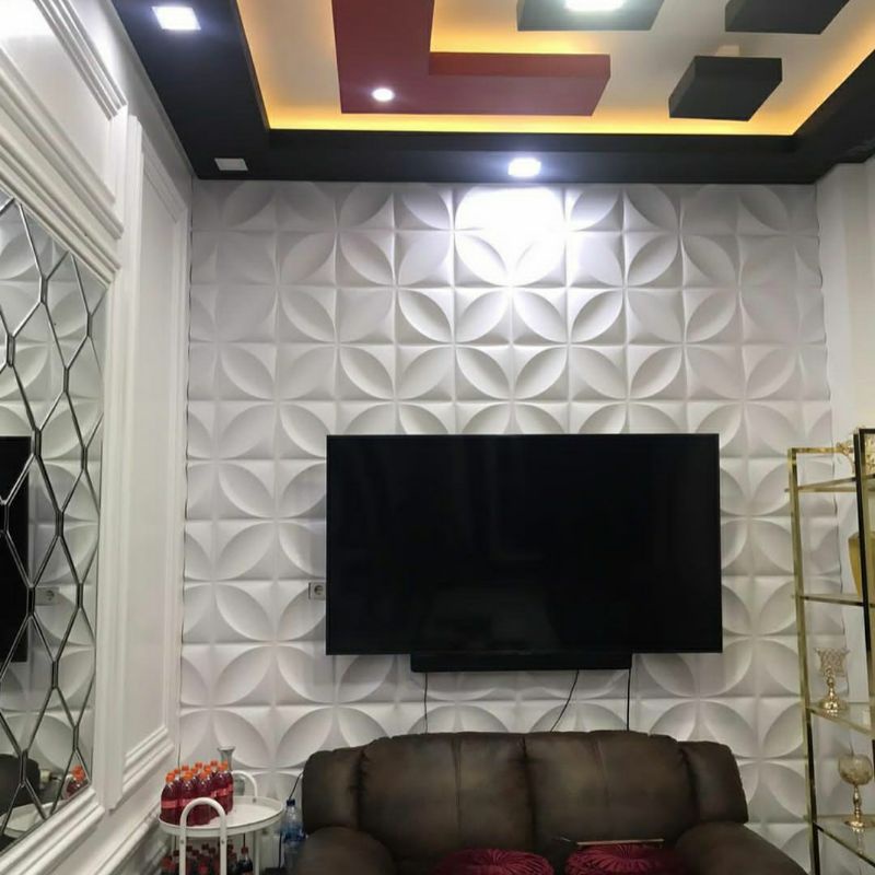 Jual Panel PVC | Panel dinding dan plafon | ukuran 50 cm x 50 cm ...