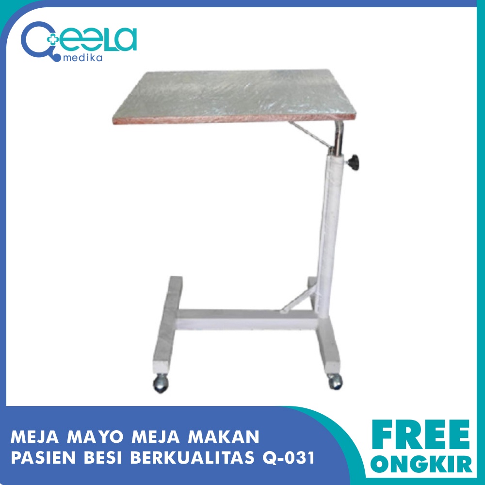 Jual Qeela Meja Mayo Meja Makan Pasien Rumah Sakit Besi Berkualitas ...