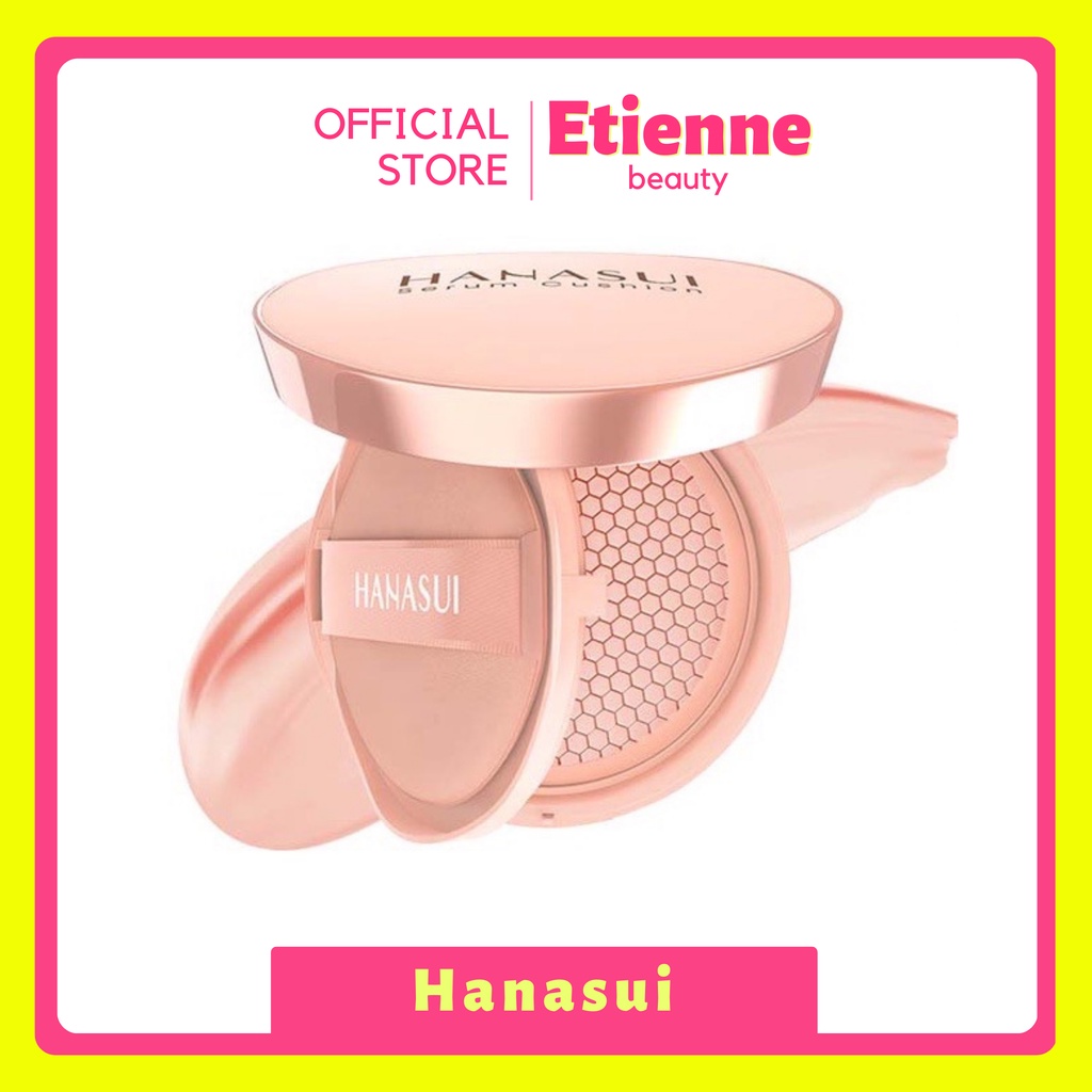 Jual HANASUI Serum Cushion Series 15g Foundation Full Coverage | Shopee ...