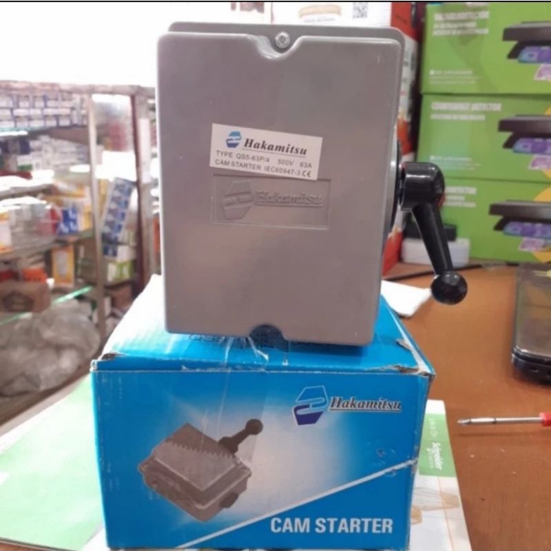 Jual TUAS HANDLE GENSET 63 AMPERE CAM STARTER 63 A | Shopee Indonesia