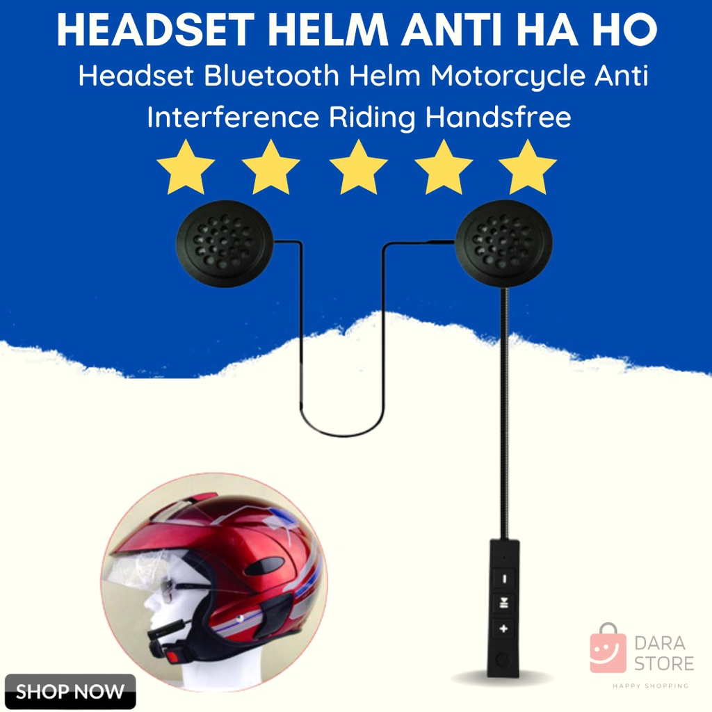 Jual Headset Bluetooth Helm Motor Wireless Helmet Full Face Heset ...