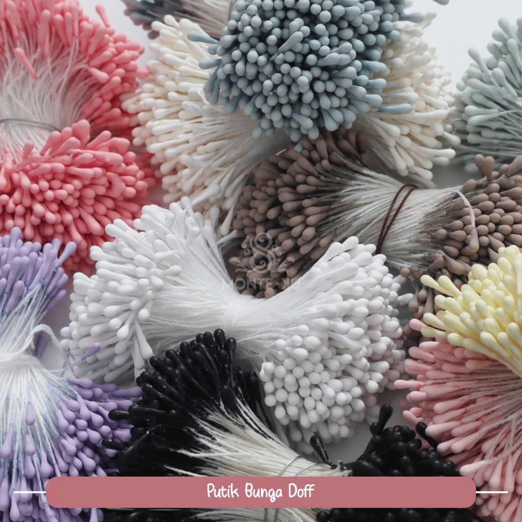 Jual Putik Bunga Per Ikat Doff Putik Tepung Benang Sari Putik Dop Bunga ...