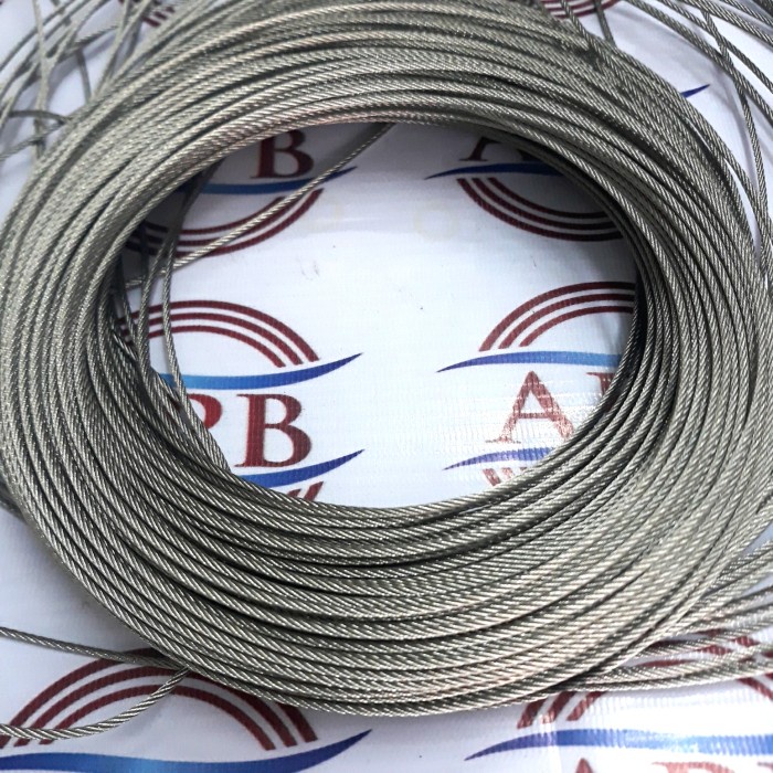 Jual !!!!!!] Kawat Seling/sling 2mm stainless 304 per meter | Shopee Indonesia