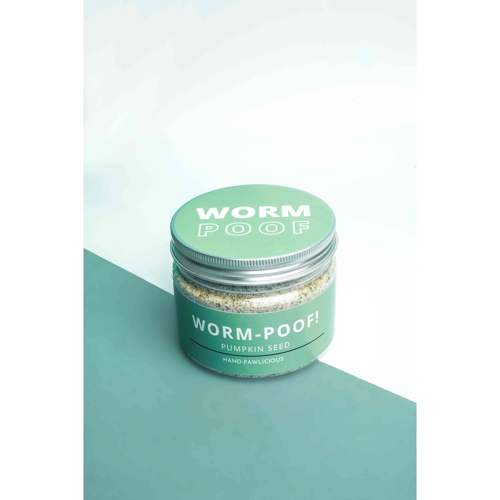 Jual WORM POOF Natural Dewormer Dog/Multivitamin pencernaan sehat ...