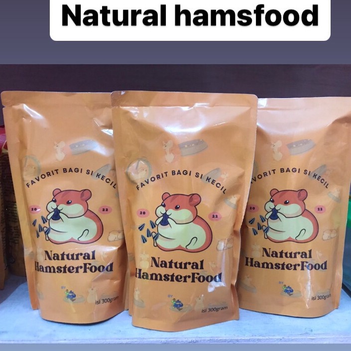 Jual Natural Hamster food 300gram | Shopee Indonesia