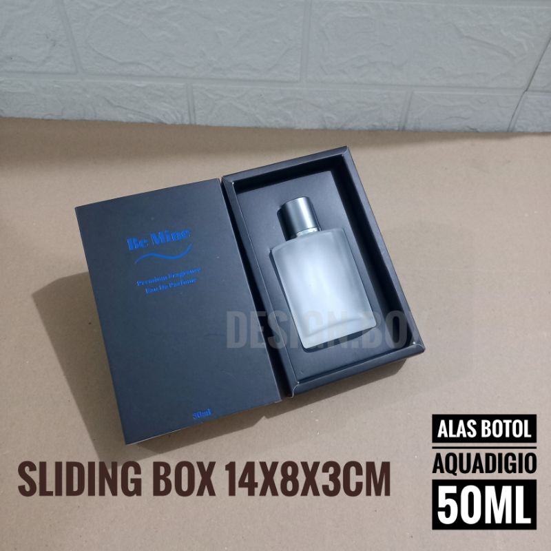 Jual SLIDING BOX | BOX PARFUM HITAM CETAK LOGO UK 14X8X3CM | Shopee ...