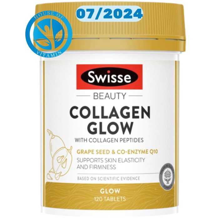 Jual Swisse Beauty Collagen Glow Collagen Peptides 60 Tablets 120 ...