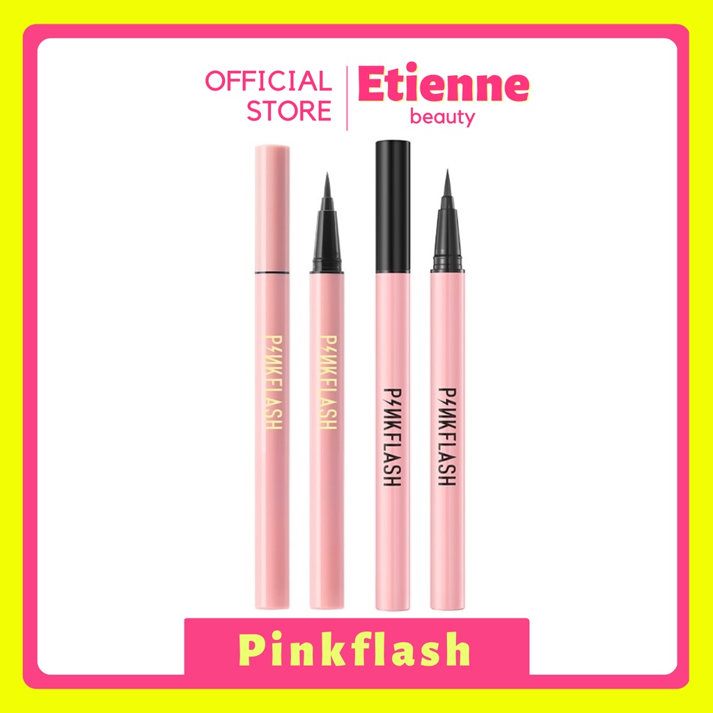 Jual PINKFLASH Waterproof Easy Eyeliner Tahan Air BPOM PF-E01 | Shopee Indonesia