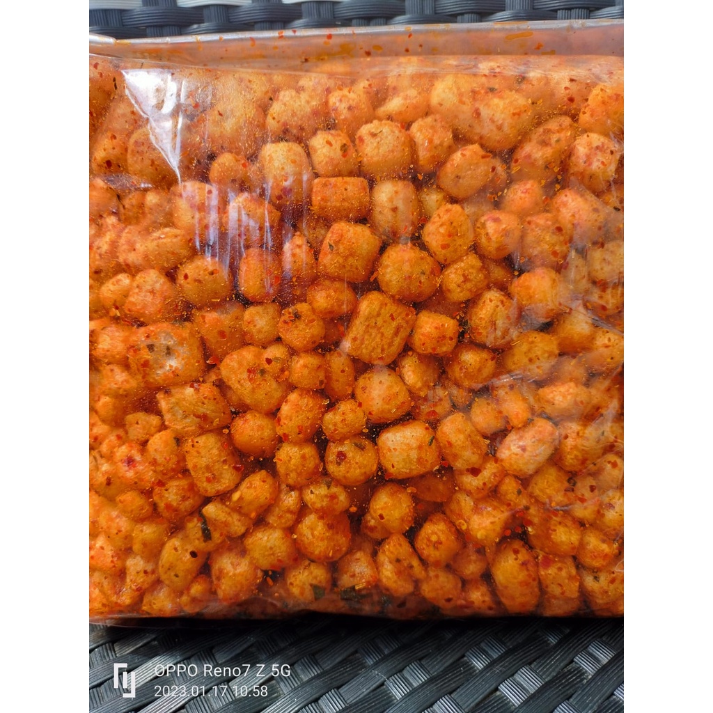 Jual Cimol crispy kering pedas daun jeruk isi 500gram | Shopee Indonesia