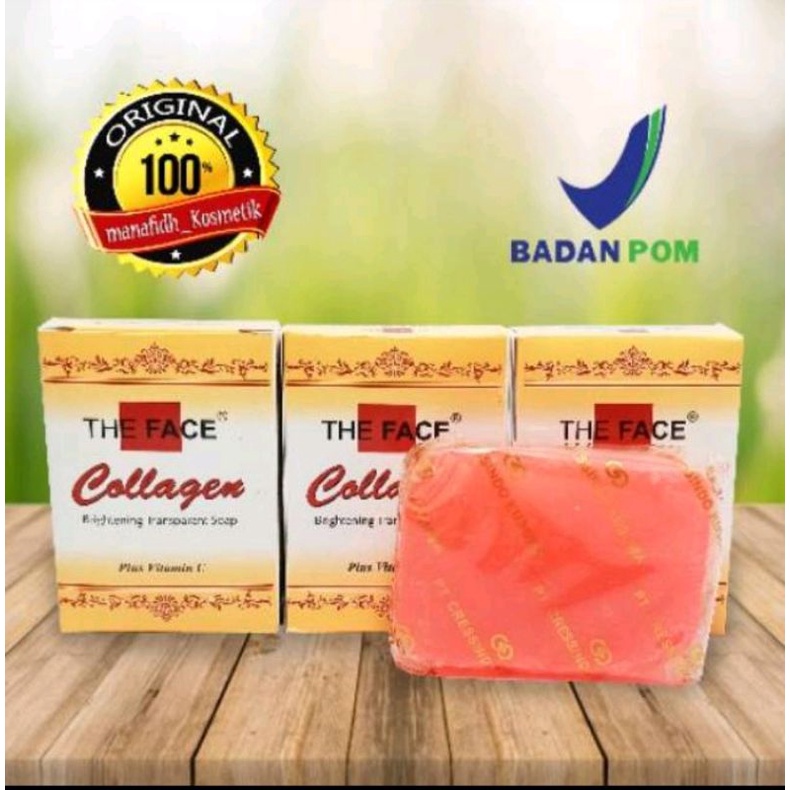 Jual The Face Collagen Soap Original | Shopee Indonesia