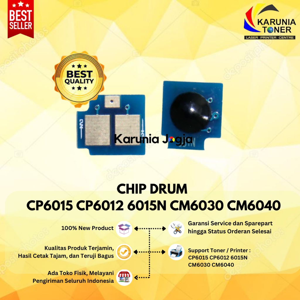 Jual Chip Drum CP6015 CP6012 6015n CM6030 CM6040 | Shopee Indonesia