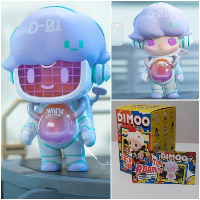 Jual POP MART - Dimoo Time Roaming Series / Number D01 | Shopee Indonesia