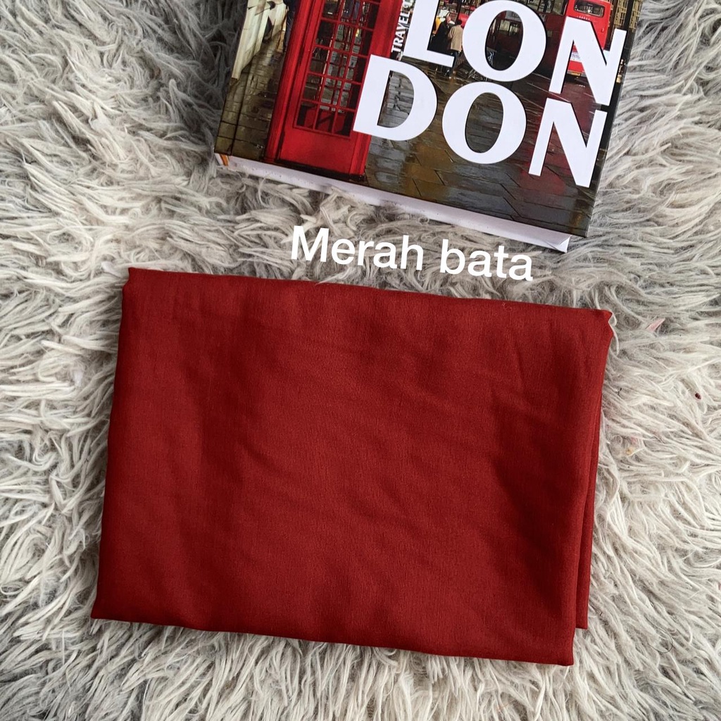 Jual 40 WARNA SEGIEMPAT PARIS PREMIUM SQUARE HIJAB ANTI LETOY COTTON VOAL Paris Premium Voal ...