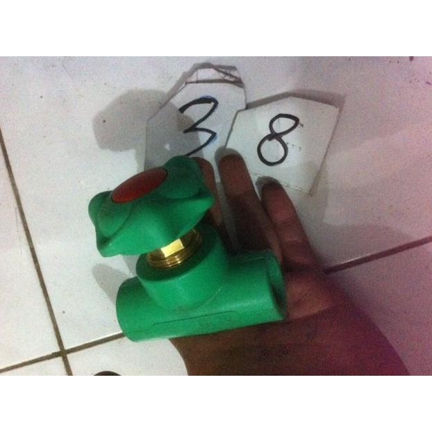 Jual sambungan air panas tigris wavin stop kran ball valve 1/2 inch ...