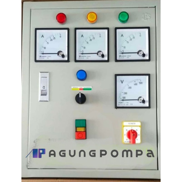Jual Panel WLC Otomatis Pompa Celup 4 HP 3 Phase Omron Single | Shopee ...