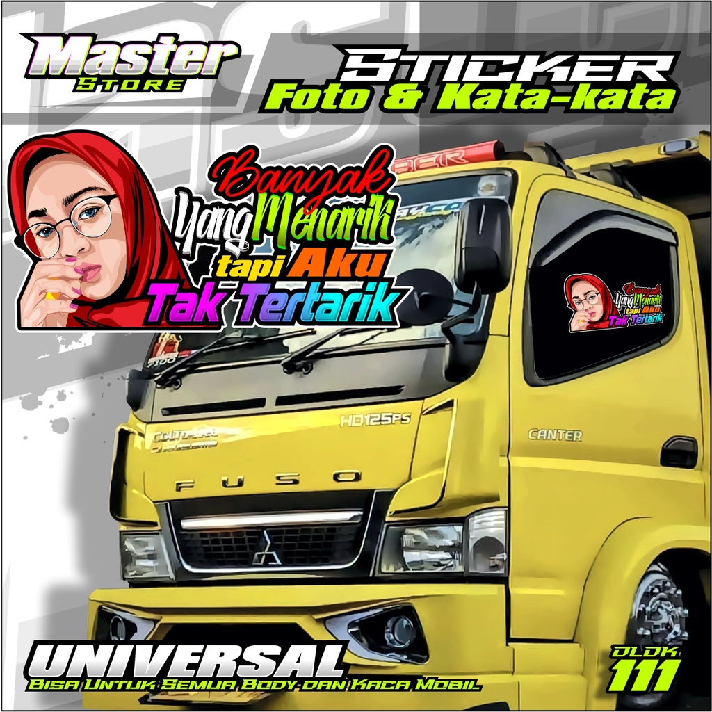 Jual Sticker Kata-kata Keren, Motivasi, Lucu Motif BANYAK YANG TERTARIK ...