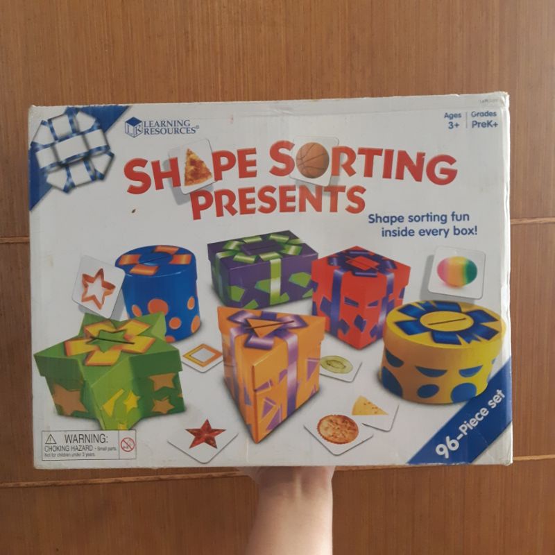 Jual LEARNING RESOURCES - Shape Sorting Presents | Shopee Indonesia
