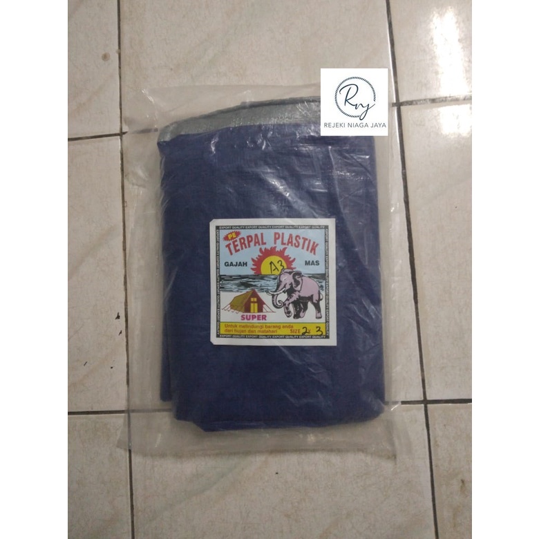 Jual Terpal Biru/Terpal Plastik/Terpal Tenda/Terpal Korea/Terpal PE Cap ...