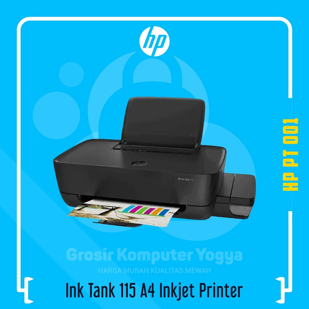 Jual HP Ink Tank 115 A4 High Volume Printing Inkjet Printer | Shopee ...