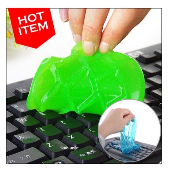 Jual MEI MEI Super Slime Jelly Cleaner Gel Pembersih Debu kotoran ...