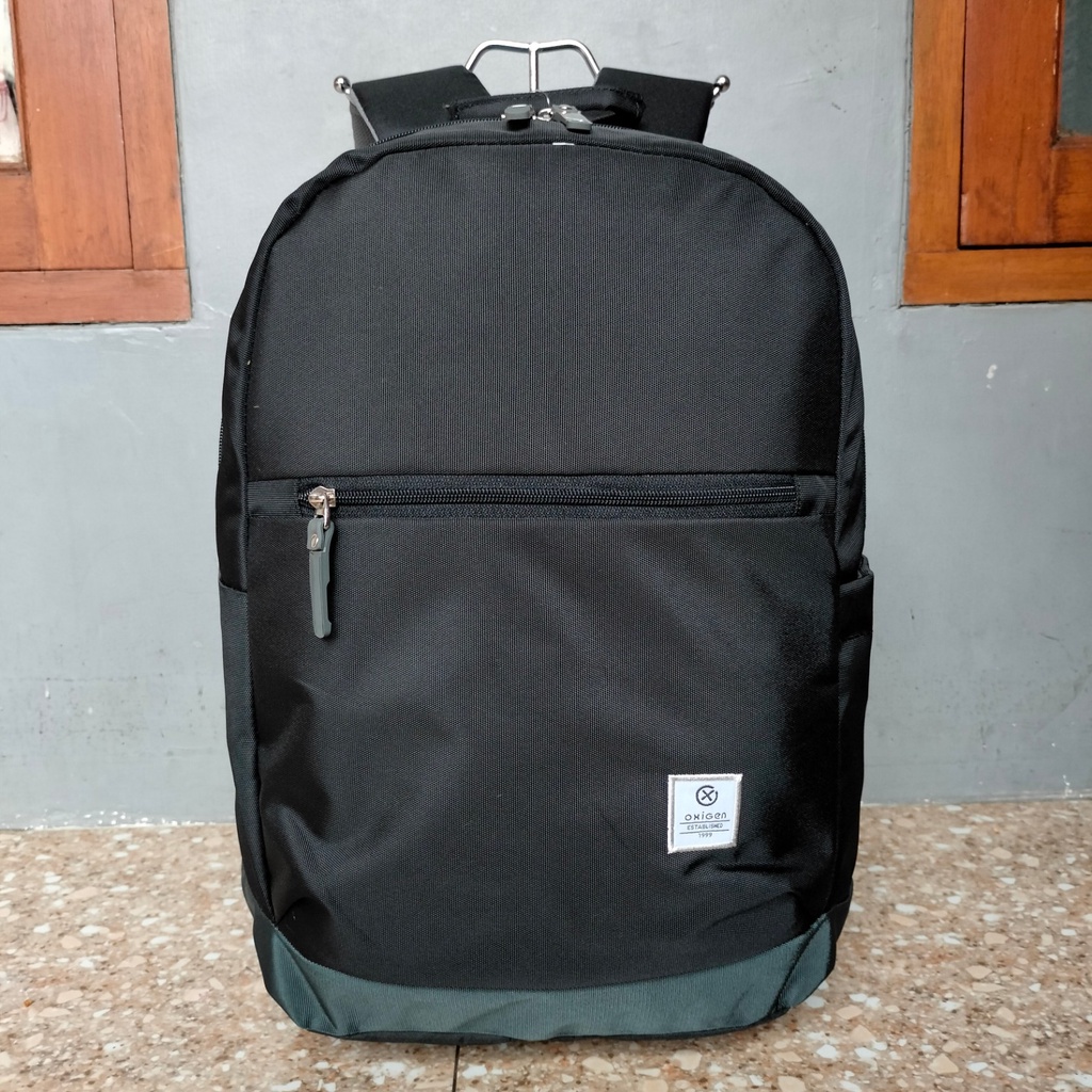 Jual Tas Ransel Backpack Laptop Oxigen Original Basalt | Shopee Indonesia