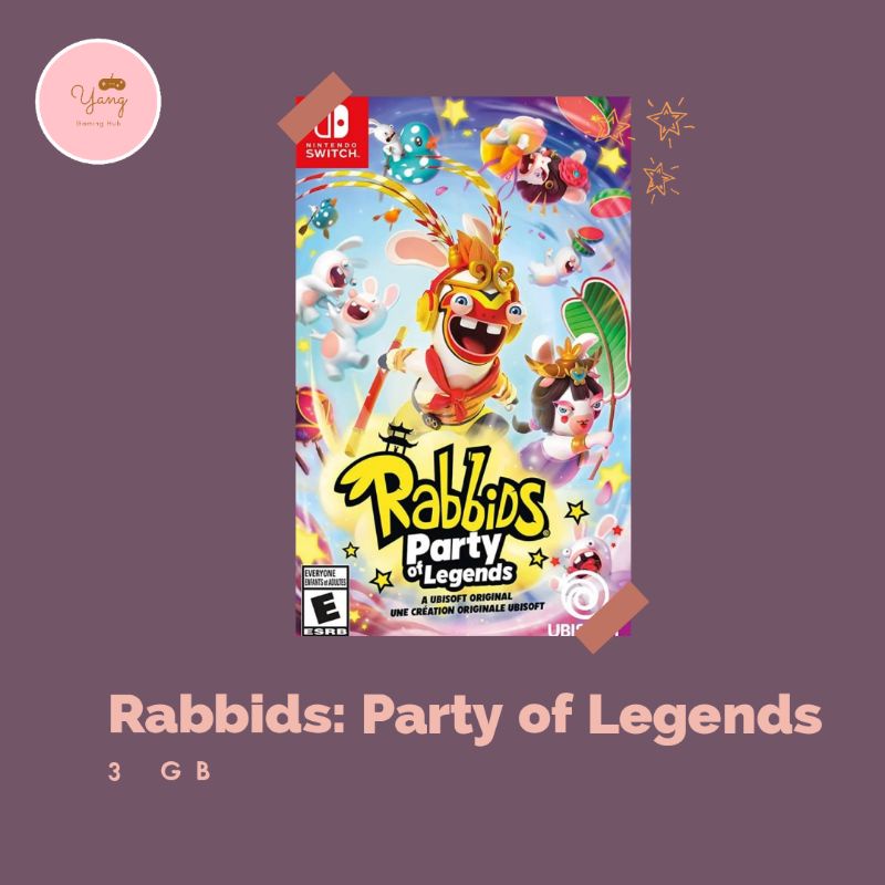 Jual Rabbids Party of Legends Rabbid Legend Nintendo Switch | Shopee ...