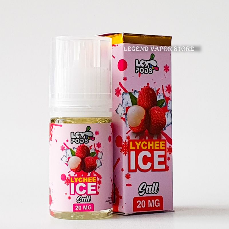 Jual SALT NIC - LIQUID LCV PODS Lychee Ice 30ML 20MG AUTHENTIC | Shopee ...