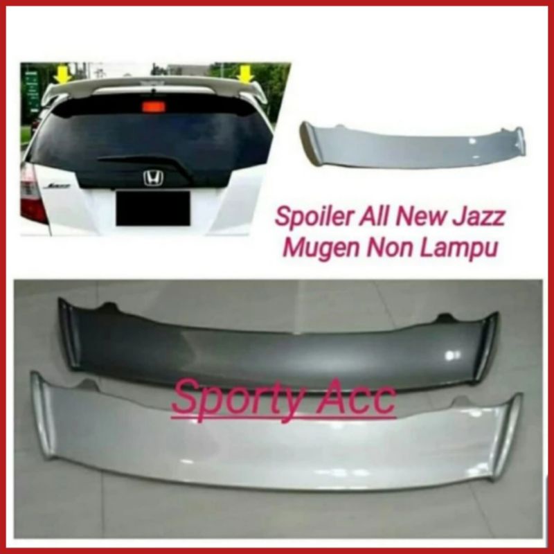 Jual Spoiler Sayap Mobil Jazz 2009-2013 Model Mugen | Shopee Indonesia