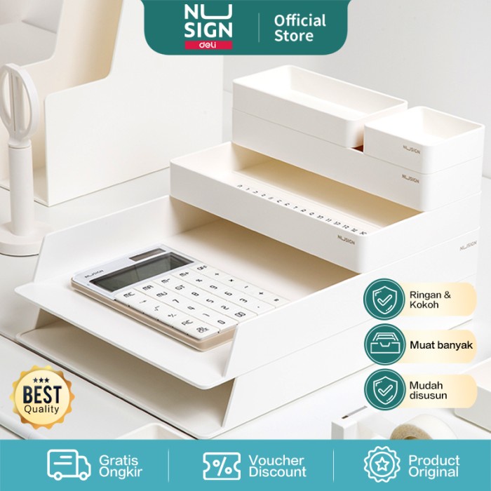 Jual Box File Nusign Desk Organizer / Rak Kertas Space Besar Pilihan 3 ...