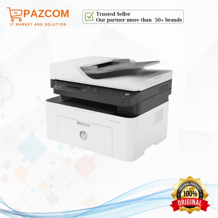 Jual Printer HP Laser MFP 137FNW WIFI | Shopee Indonesia
