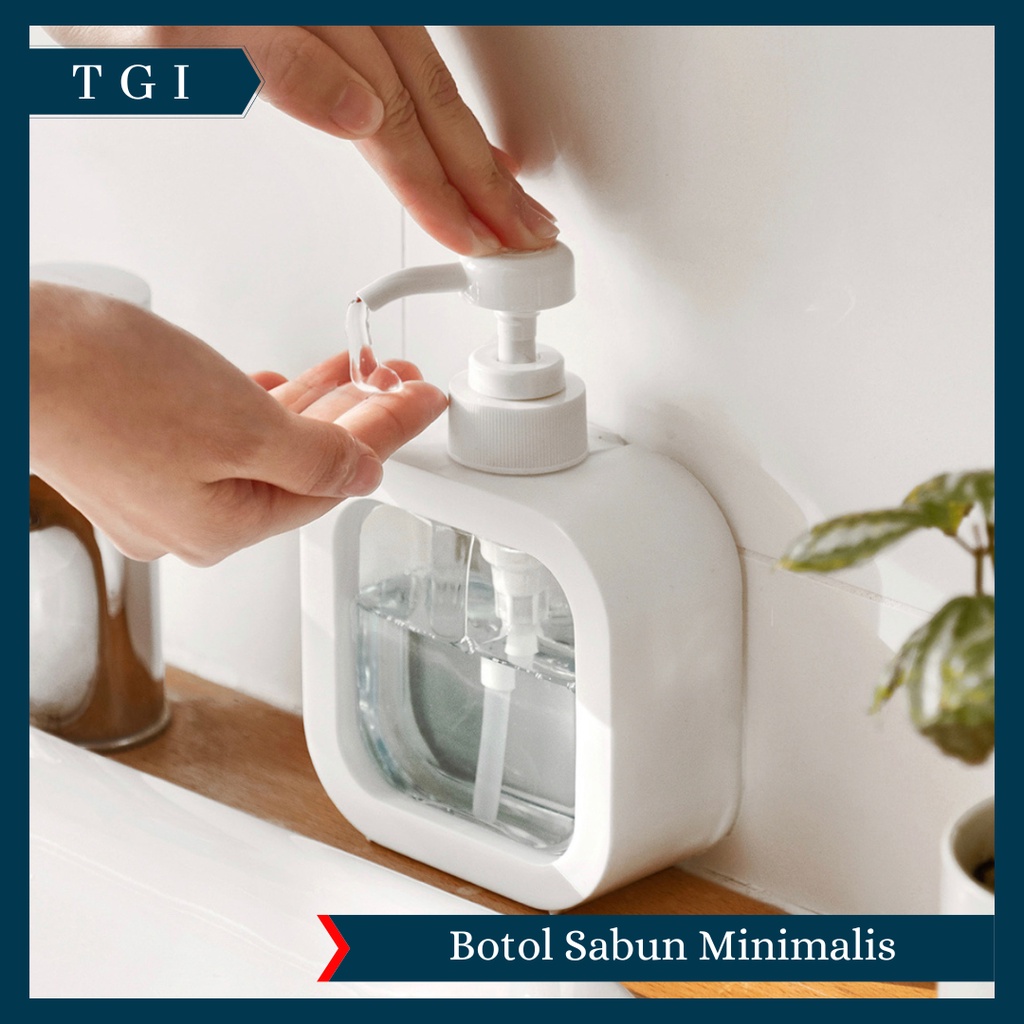Jual TGI - BOTOL SABUN MINIMALIS ELEGAN 300 ML 500 ML / BOTOL SABUN ...