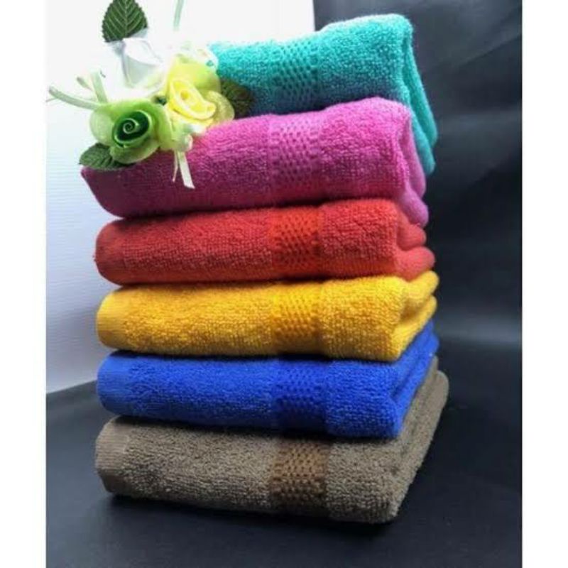 Jual HANDUK LEHER WARNA UK 35X80 | Shopee Indonesia