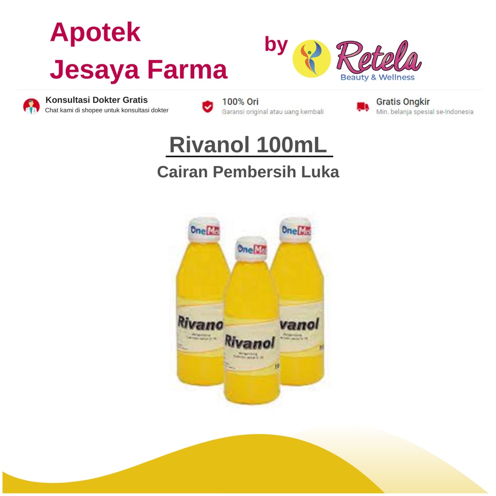Jual Rivanol 100mL | Shopee Indonesia