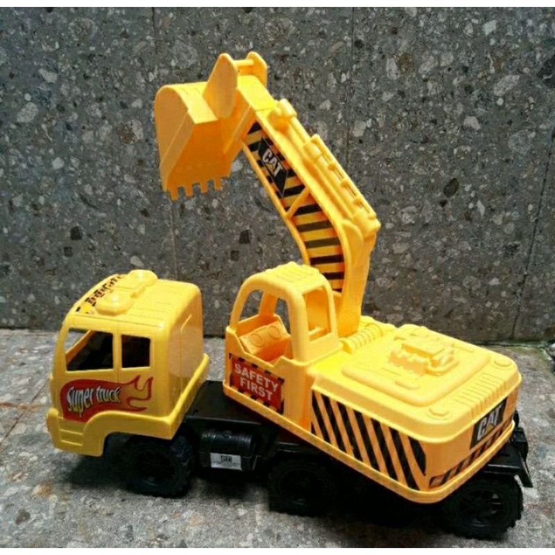 Jual Mainan Super Truk Bego Kantong // Mainan Truk Keruk | Shopee Indonesia