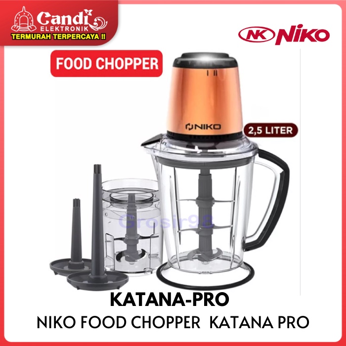 Jual NIKO BLENDER CHOPPER NIKO KATANA-PRO | Shopee Indonesia