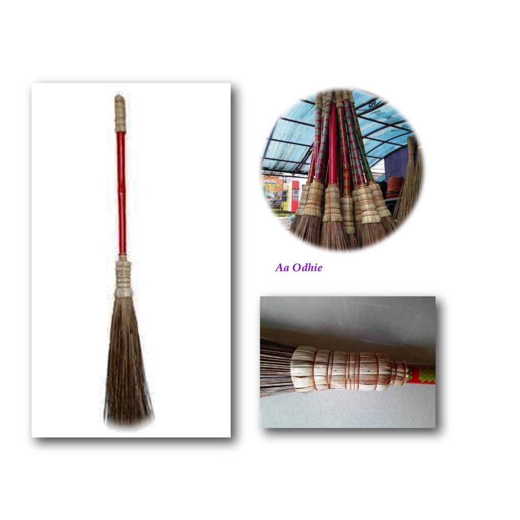 Jual Sapu Lidi Gagang Taman Halaman Lidi Besar Kuat | Shopee Indonesia