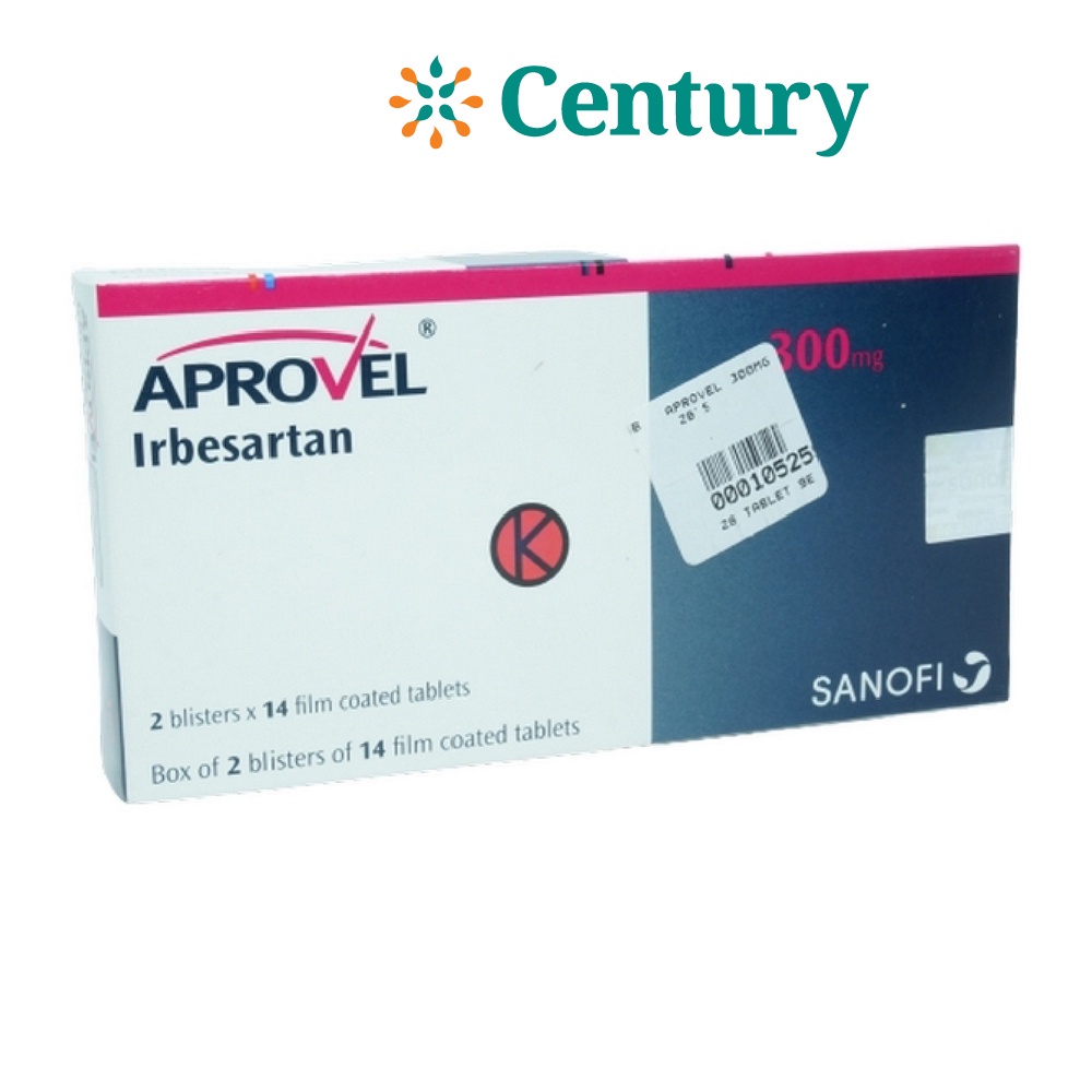 Jual APROVEL 300MG 1 STRIP ISI 14 TABLET / IRBESARTAN / HIPERTENSI ...