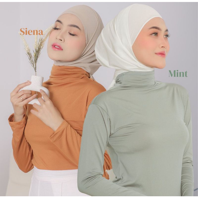 Jual Inner manset cooltech premium like airsm uniqlo (kerah tinggi ...