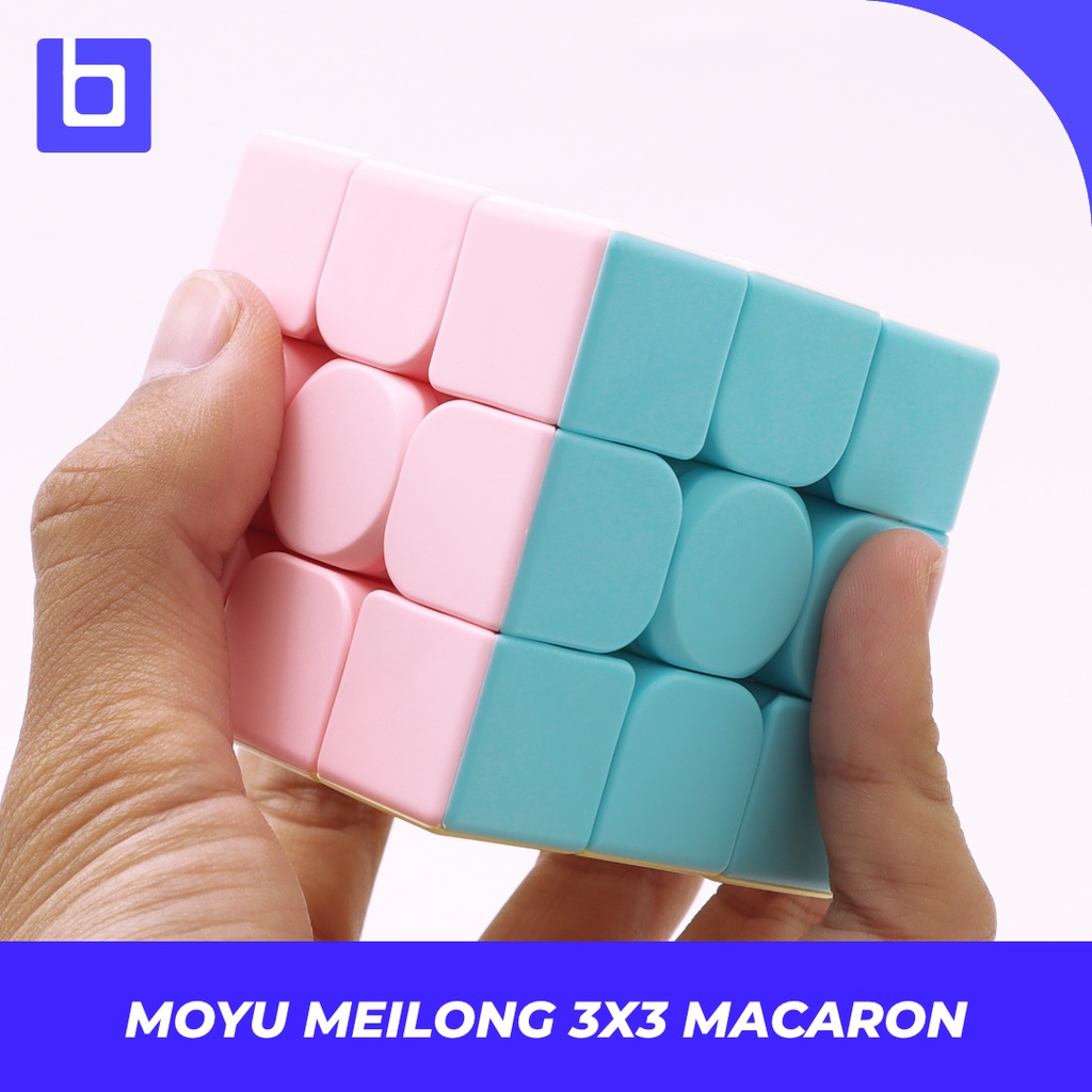 Jual Cube 3x3 - Moyu Mofang jiaoshi Meilong 3x3 Macaron - Meilong Macaron 3x3 MFJS | Shopee ...