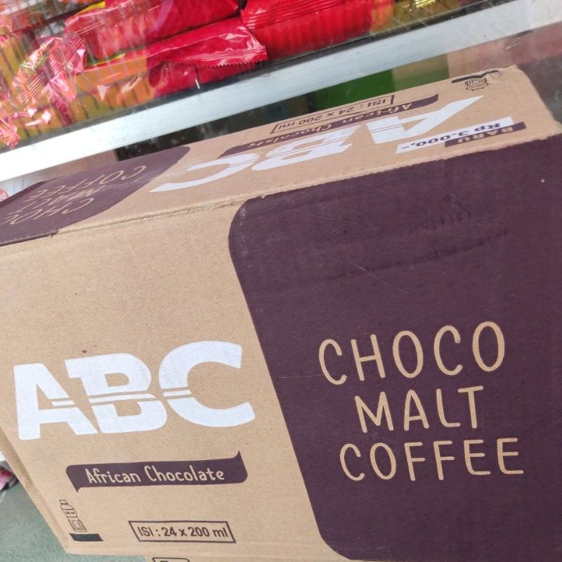 Jual Kopi Abc African Chocolate 200ml 1dus | Shopee Indonesia