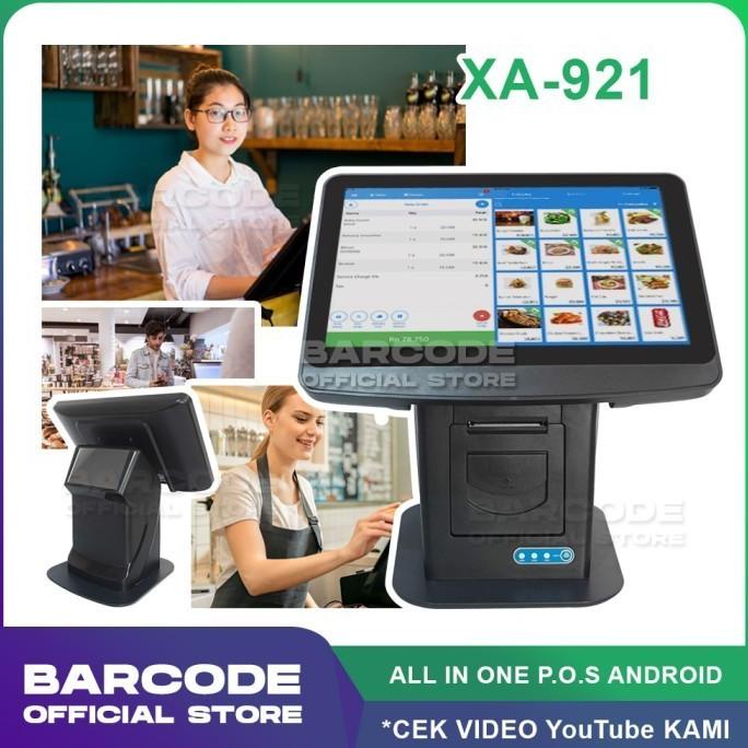 Jual MESIN KASIR KASSEN XA-921 POS ANDROID TOUCHSCREEN + PRINTER 58 MM | Shopee Indonesia